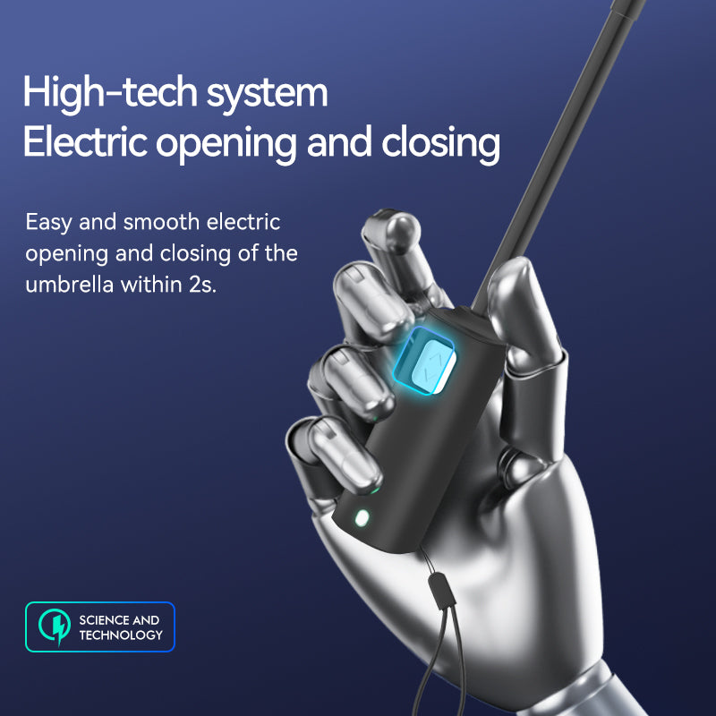 RUMBRELLA Intelligent Electric Umbrella One Button Automatic Opening A