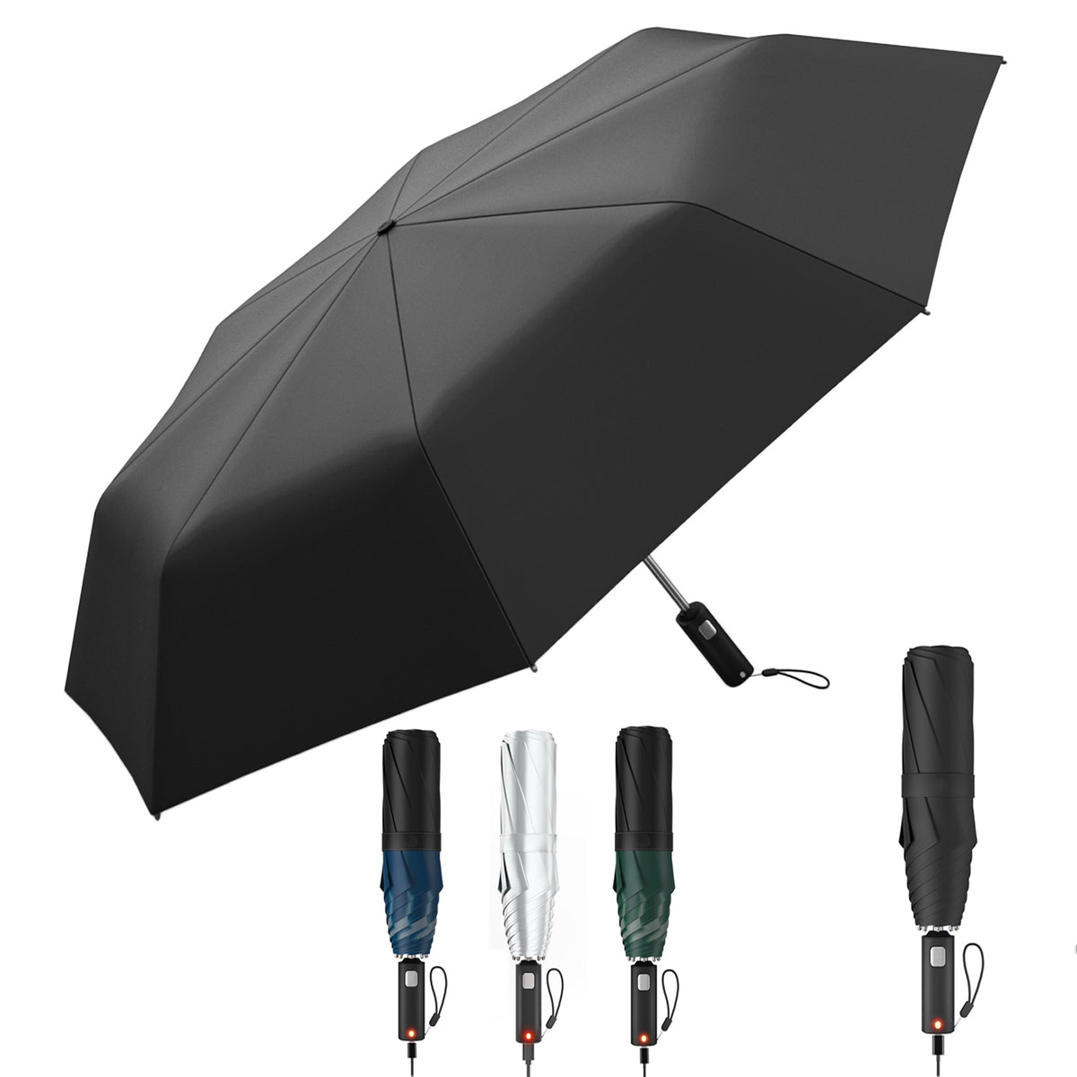 RUMBRELLA Intelligent Electric Umbrella One Button Automatic Opening A