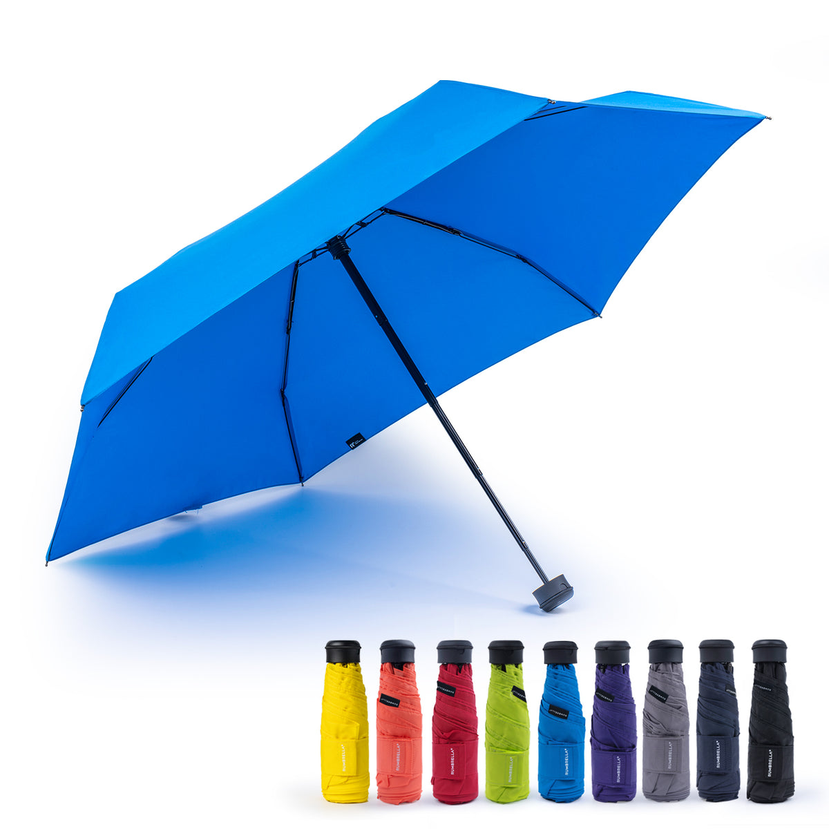 RUMBRELLA Mini Umbrella small UV Umbrella fast dry and 43IN Ultra Ligh